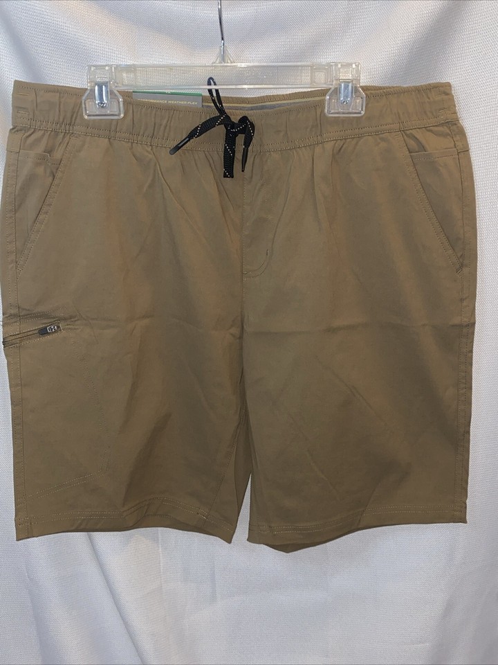 Weatherproof Vintage Men's Weather-Flex Tech Shorts, Khaki, Sz XL, NWT ...
