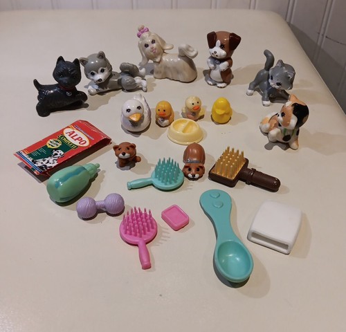 Kenner Littlest Pet Shop 90s Vintage Lot Of Animals Plus Accessories | eBay