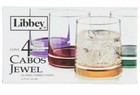 Libbey 4-pc. Jewels Glass Set | Impressions Colors Rocks | SHIPS FREE ...