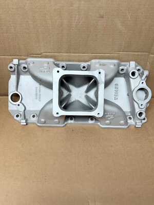 NEW NOS Weiand 7522 Team-G Intake Manifold BBC Chevy Square Port 4500 ...