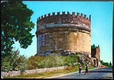 Tomb of Caecilia Metella, Via Appia, Roman Mausoleum, Rome, Italy | eBay