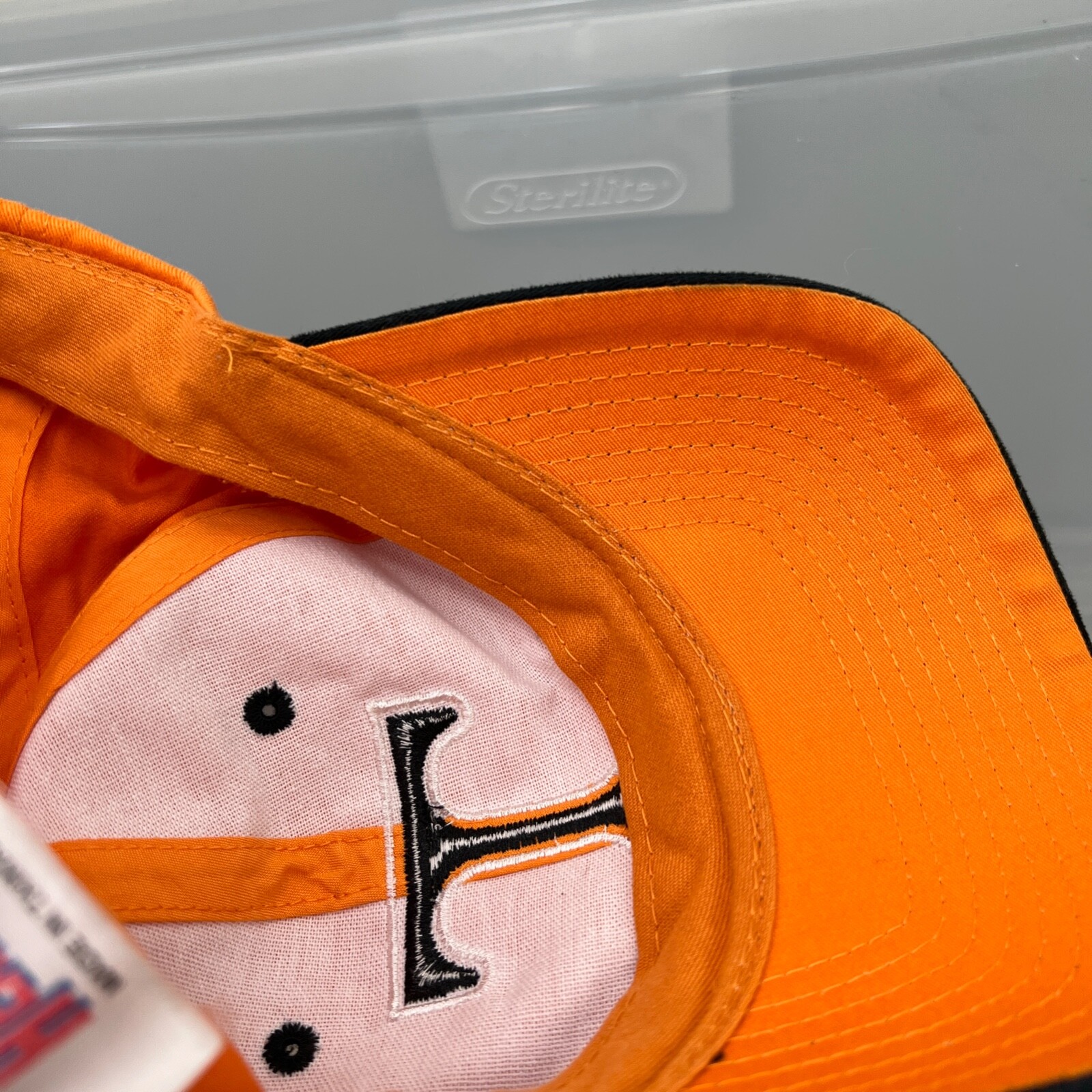 Tennessee Volunteers Hat Mens Adjustable Orange Strap Baseball Cap NCAA ...