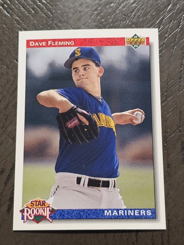 1992 Upper Deck - Star Rookie Dave Fleming #4 Gold Hologram for sale ...