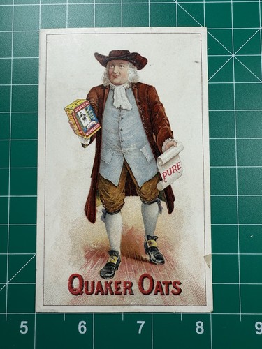 Antique Victorian Trade Card Circa 1893 Quaker Oats Worlds Fair ...