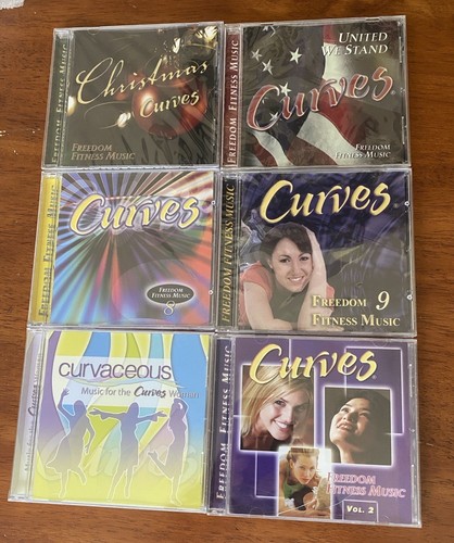 6 Curves Freedom fitness CD’s 5 Factory Sealed | eBay