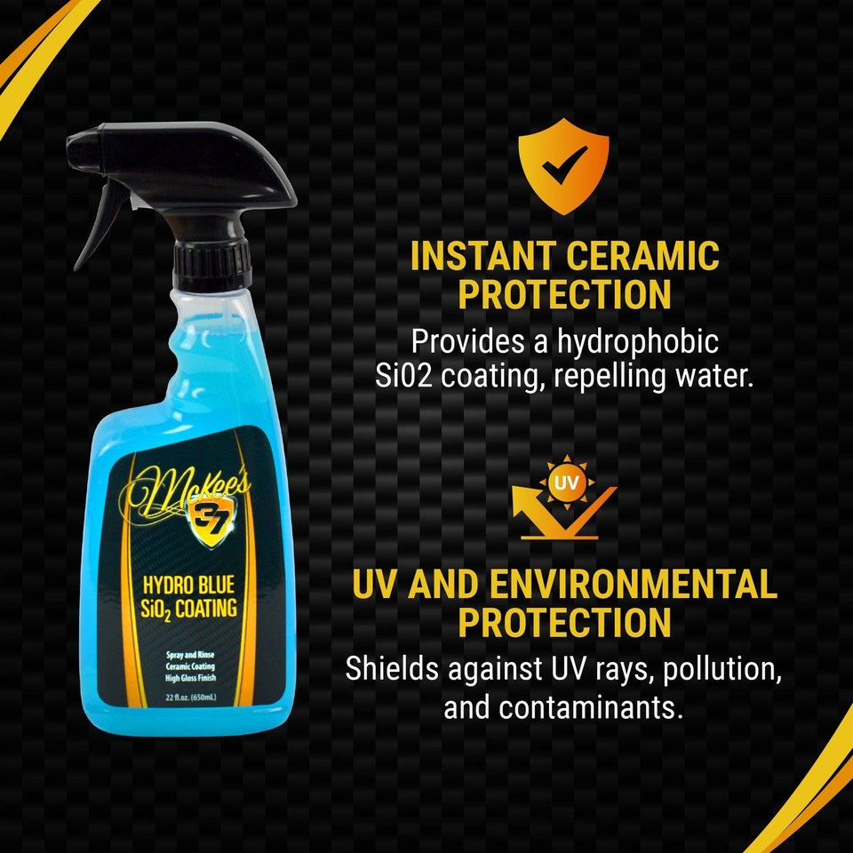 McKee's 37 - Hydro Blue SiO2 Coating | Ceramic Coating for Cars, Easy ...