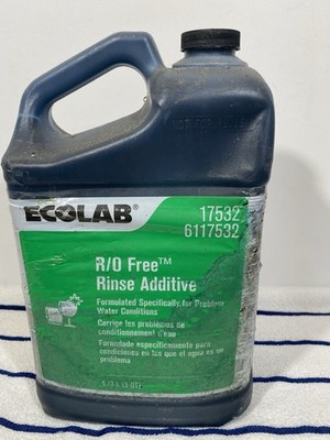 ECOLAB R/O Free Rinse Additive 4.73L 5QT 6117532 | eBay