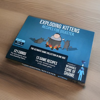 🐱💥 Exploding Kittens: Recipes for Disaster game – COMPLETE! W Cone of ...