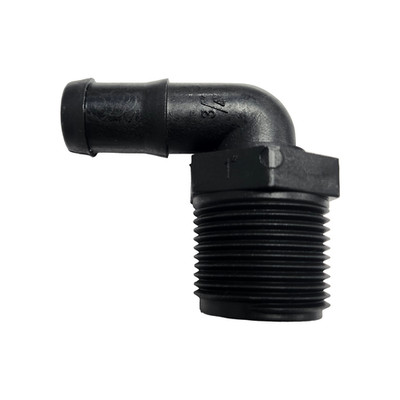 Banjo 90 Degree Hose Barb Fitting 1" MNPT X 3/4" Barb - HB100/075-90 | eBay
