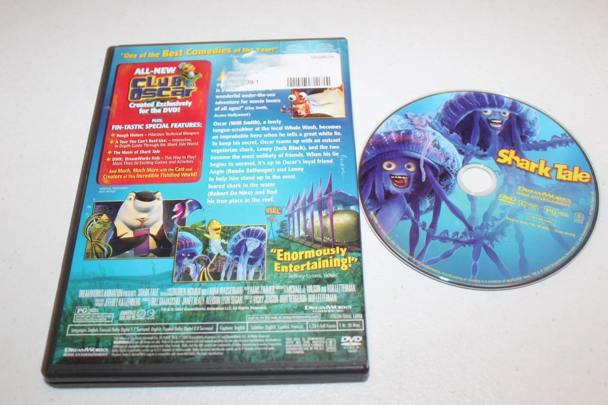 Shark Tale Dvd Disc