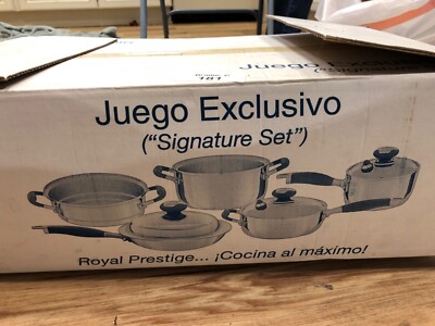 Royal Prestige Cookware Pots and Pans Signature Set 9 pieces | eBay