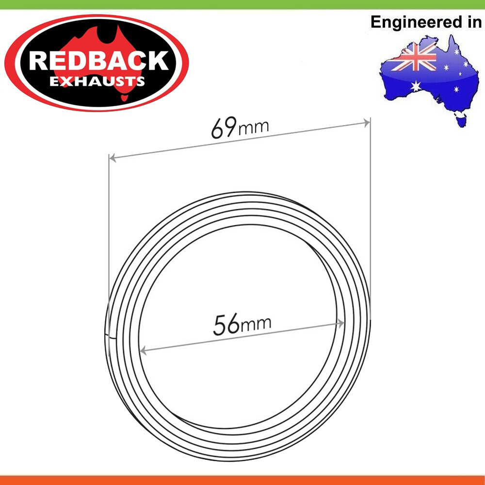New REDBACK Spiral Wound Ring Gasket To Suit TOYOTA TARAGO TCR10; TCR11 ...