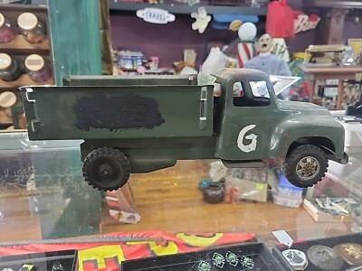 Vintage Buddy L Army Supply Corps Pressed Steel Truck - Military ...