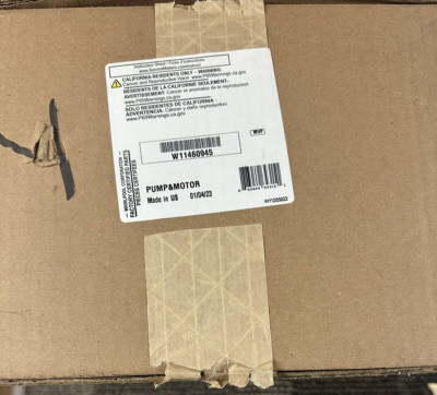 W11460945 New Whirlpool Dishwasher Sump Pump & Motor Assembly | eBay