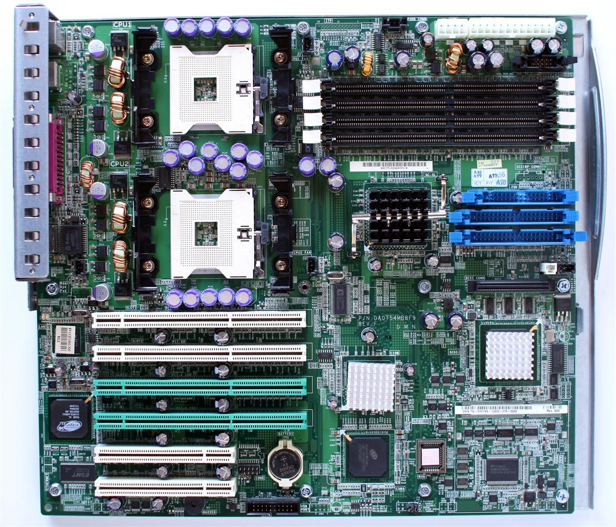 Dell Poweredge 1600SC Server MB, REV.A00, DA0T54MB8F9 REV.F | eBay