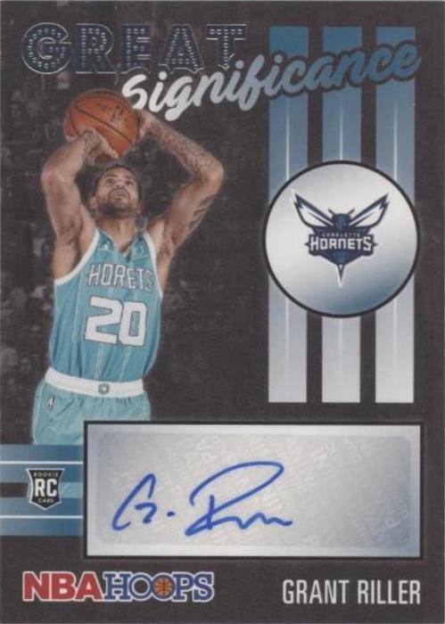 2020-21 Panini NBA Hoops - Great Significance Grant Riller #GS-GRL (AU ...