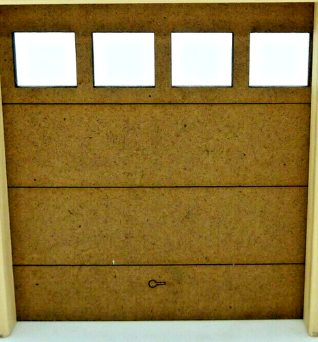 1 Set of 4 Garage/Large 1:24 Scale Model Working Garage Model Doors | eBay