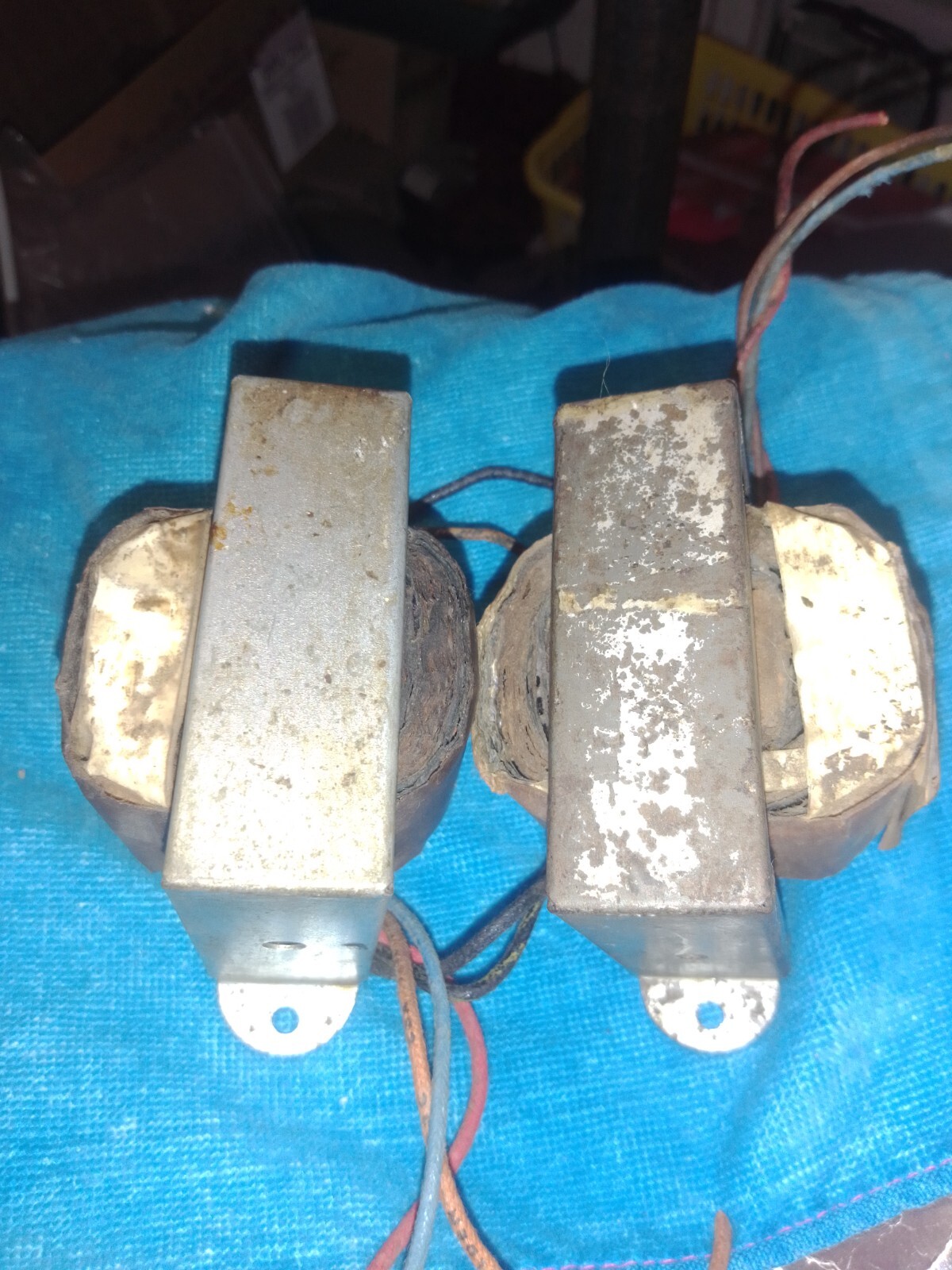 (2) P-6417 AUDIO OUTPUT TRANSFORMERS f/ PP 7591 TUBE GUITAR AMPLIFIER ...