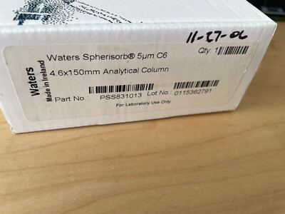 new Waters HPLC Spherisorb C6 Column, 80Å, 5 µm, 4.6 mm X 150 mm ...