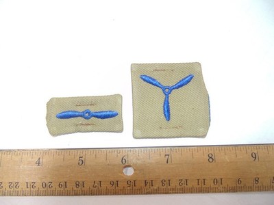 BSA Air Scout 1942 - 1949 Uniform Rank Patches - Tenderfoot - Second Class | eBay