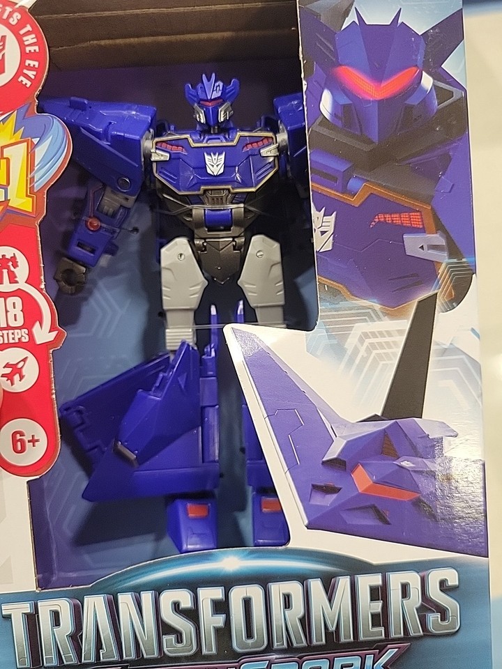 Transformers Earthspark Deluxe Soundwave Figure sealed in box | eBay