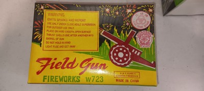 Field Toy Gun Cannon Novelty Vintage Firework Box Dot | eBay