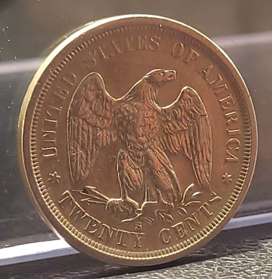 1875-S Seated Liberty Twenty Cent Piece, High Grade, 20C Type Coin | eBay