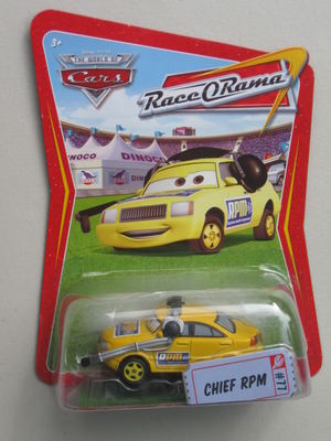 Disney Pixar Cars Chief RPM Race O Rama NIP | eBay