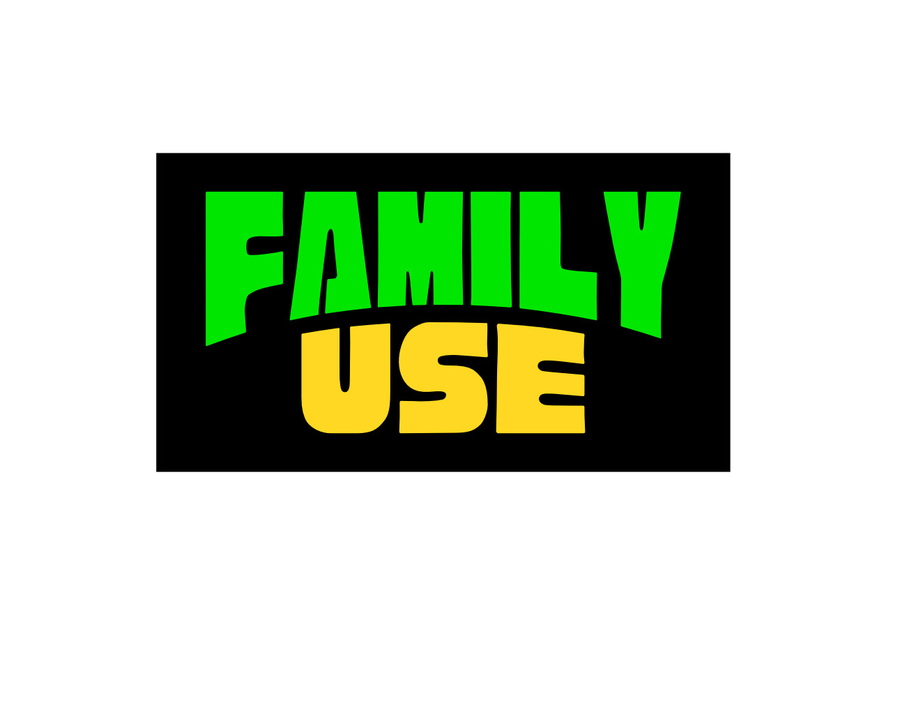 Jeepney Signage FAMILY USE Vinyl Decal Sticker PHILIPPINES | eBay