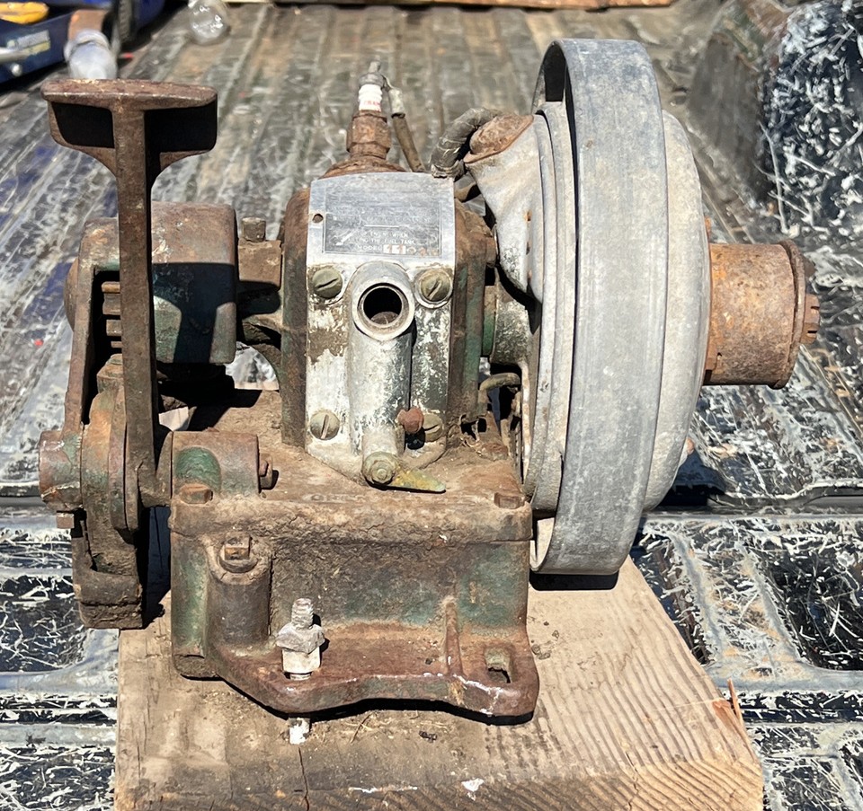 Vintage Early RARE Maytag Engine Model FY-ED4 Motor Hit Miss Motor ...