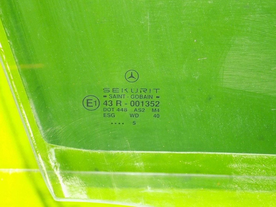 94-97 Mercedes C220 OEM W202 front passenger right door glass window | eBay