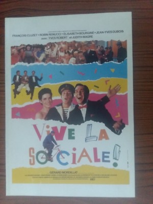 Press Kit VIVE LA SPECIALE Francois CLUZET Yves ROBERT Robin RENUCCI ...