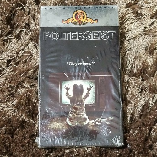 Poltergeist 1982 RARE (Factory Sealed VHS tape 1987 release MGM) Mint ...