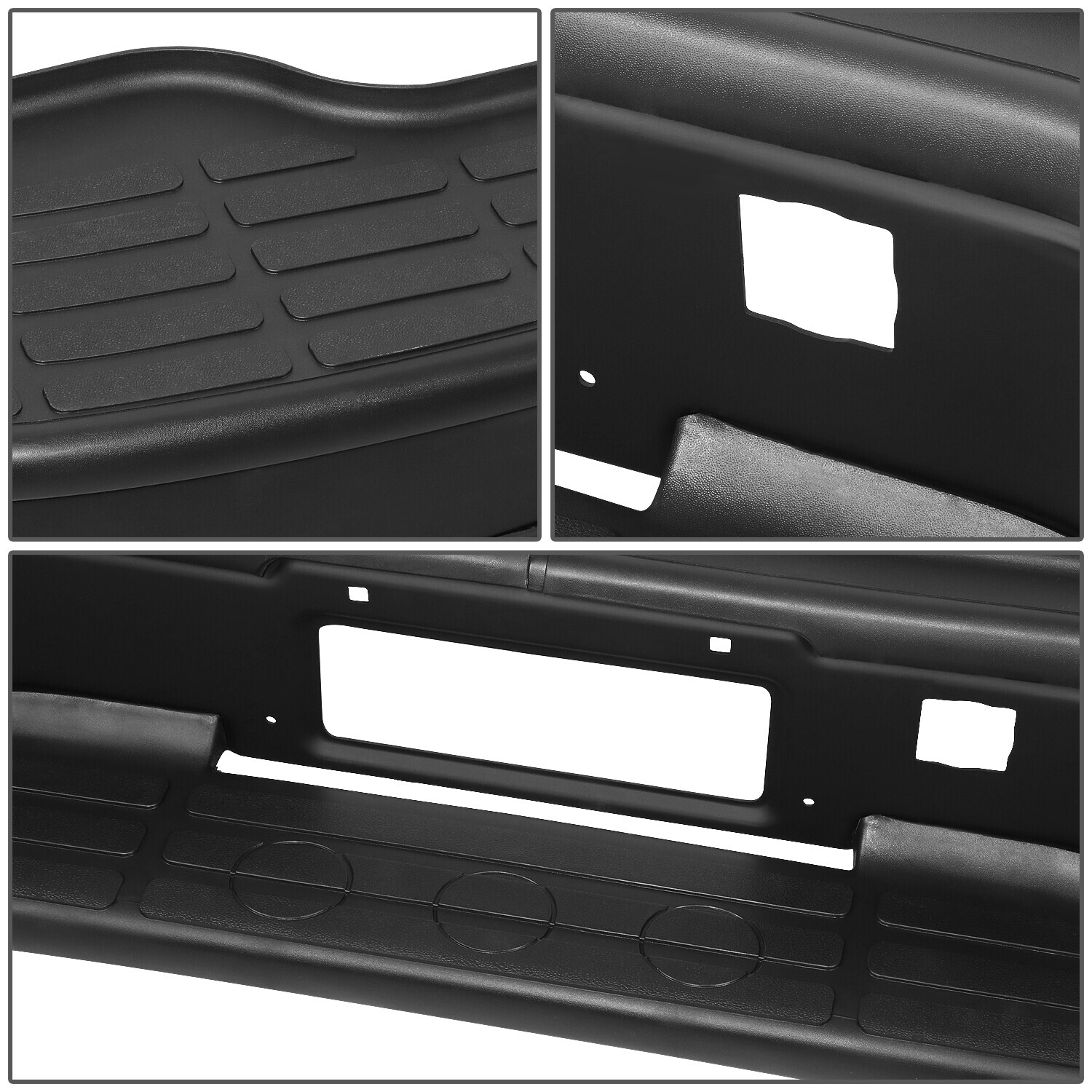 FOR 00-06 SUBURBAN 1500 2500 TAHOE YUKON XL MATTE BLACK STEEL REAR STEP ...