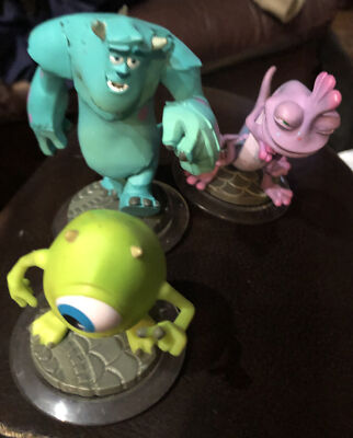 Disney Infinity 1.0 Monsters Inc Sully Mike Randy | eBay