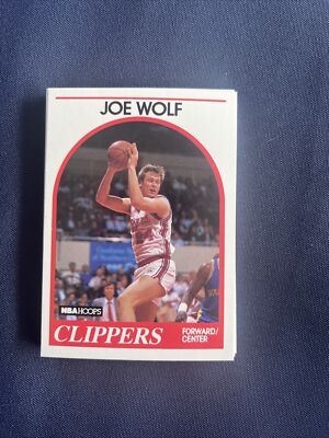 1989-90 NBA Hoops Basketball Joe Wolf #173 Los Angeles Clippers | eBay