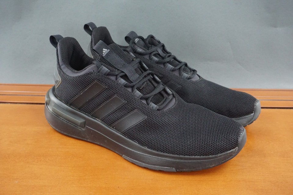 adidas Racer TR23 Shoes Men's 11 Black Mesh Low Top Lace Up Running ...