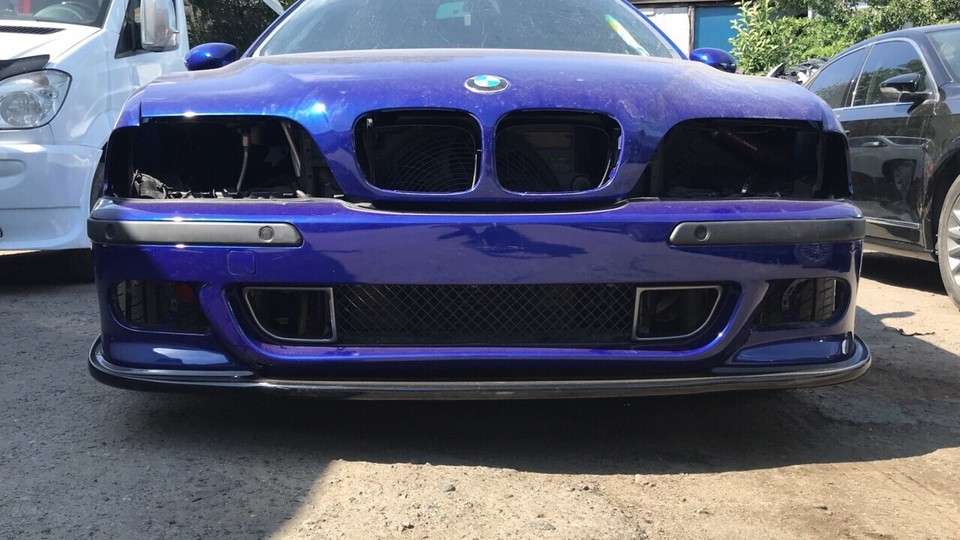 bmw e39 rings to m bumper grille For BMW 5 SERIES E39 m bumper grid ...