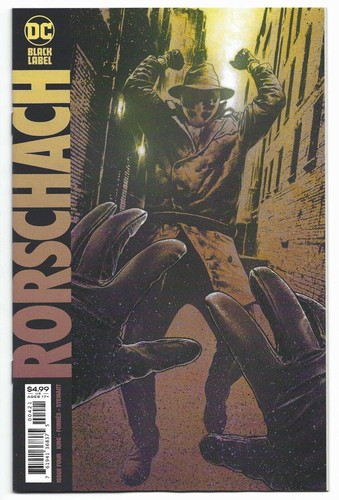 Rorschach #4 2021 Unread Travis Charest Variant DC Black Label Comic Tom King | eBay