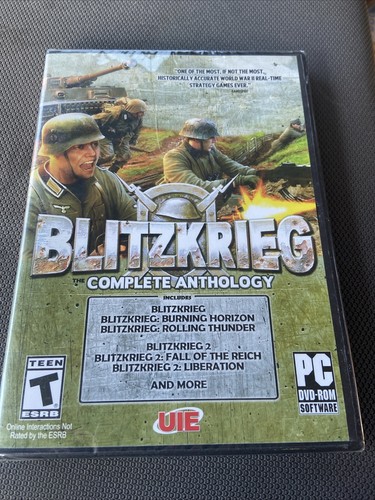 Blitzkrieg: Complete Anthology (PC, 2013) Sealed 853575005082 | eBay