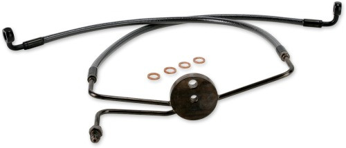 Magnum Black Pearl Designer Series Front Lower Brake Line Kit 47013* | eBay