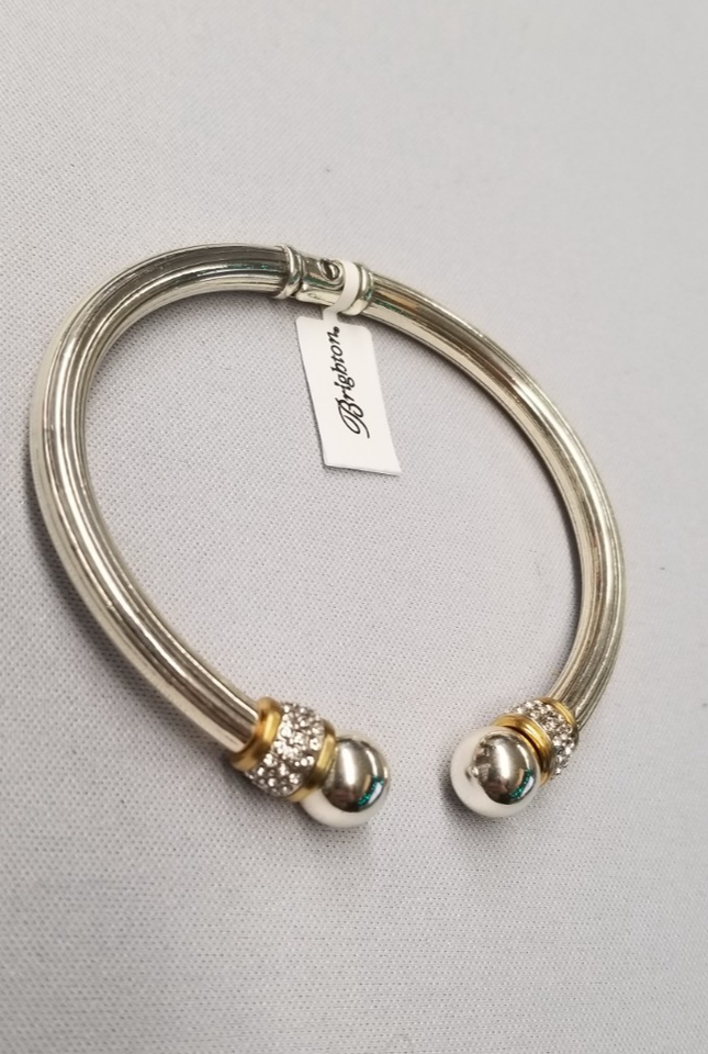 Brighton Meridian Open Hinged Bangle 8.6" | eBay