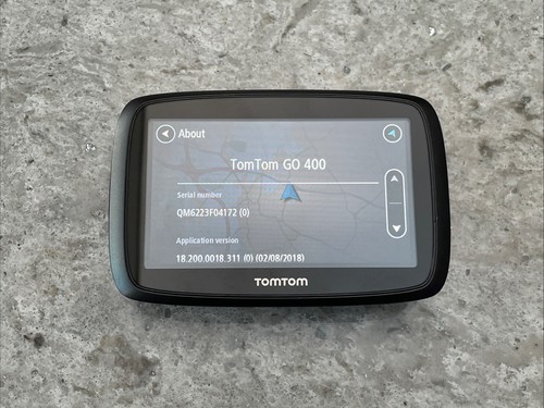TomTom Go 400 Black Satnav - EU, UK & ROI Maps | eBay