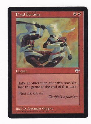 MTG Final Fortune NM/Never Played! | eBay