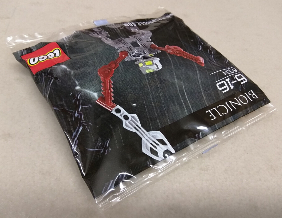 LEGO Bionicle 6934 Good Guy NEW! RARE! Sweden Promo Set Turahk Staff of ...