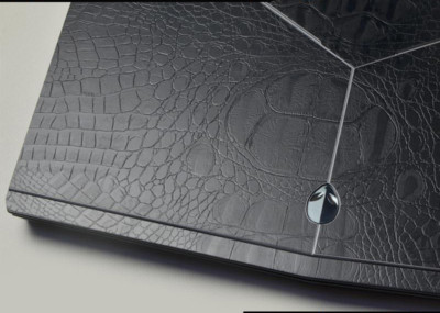 KH Laptop Crocodile Leather Skin Cover for New Dell Alienware 13 R3 ...