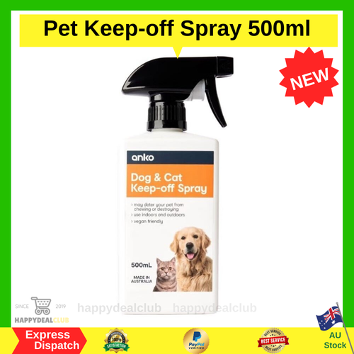 Pet Keep Off Spray Cat Dog Animal Repel Repellent Deterrent Train Non ...