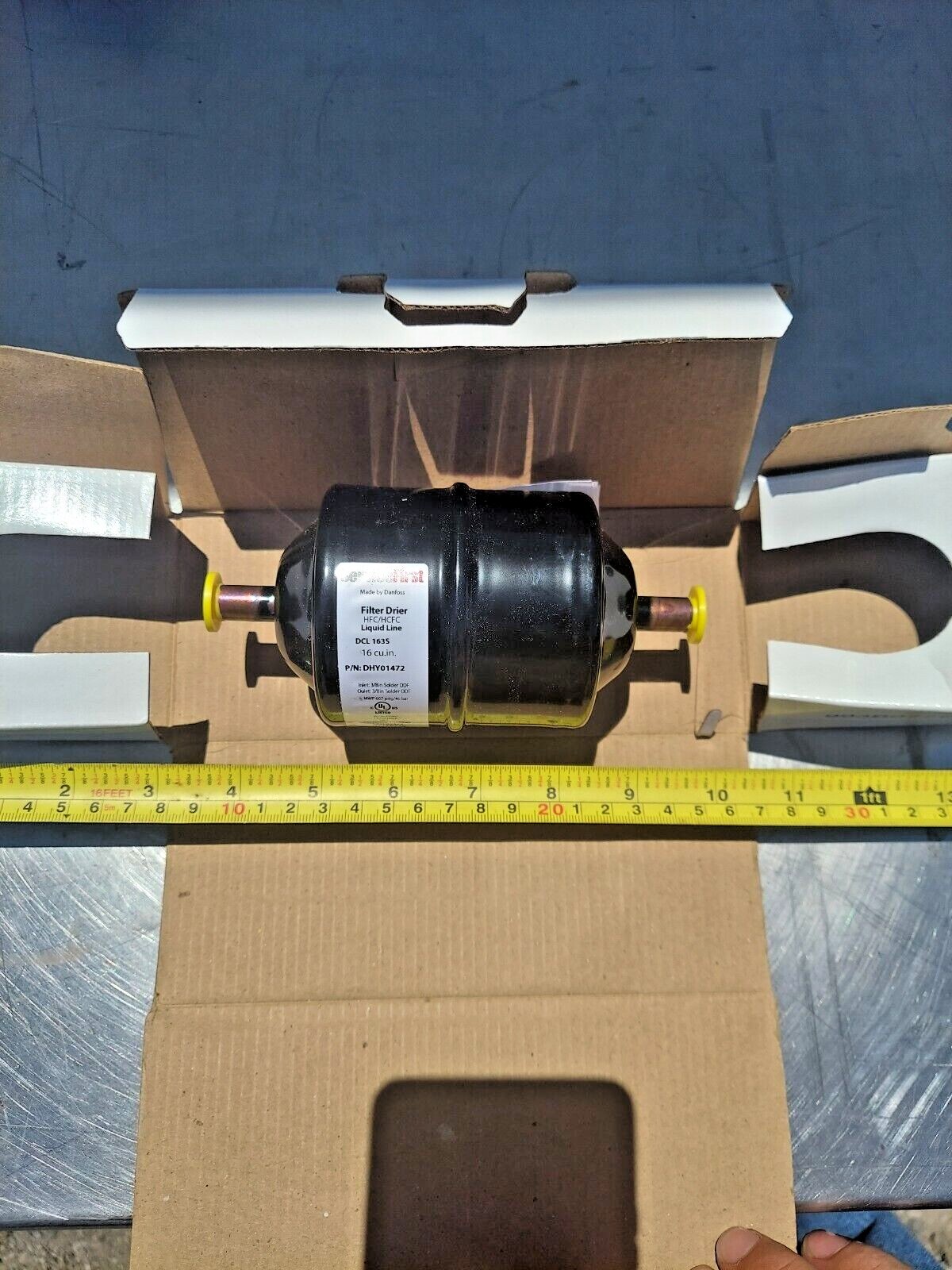 Service First DCL 163S Liquid Line Filter Drier 3/8" Solder ODF P/N ...