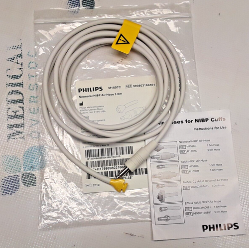 989803166861 - PHILIPS - M1597C - 3.0M NEONATAL INTERCONNECT CABLE ...
