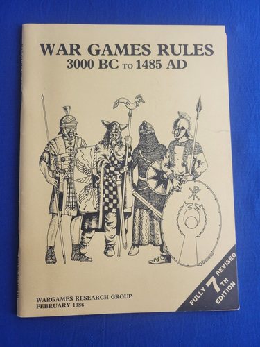 War Games Rules 3000 BC to 1485 AD (Revised 7th Edition) with Reference ...